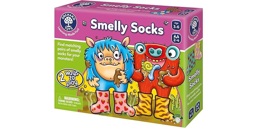 ORCHARD TOYS Moose Smelly Socks Game