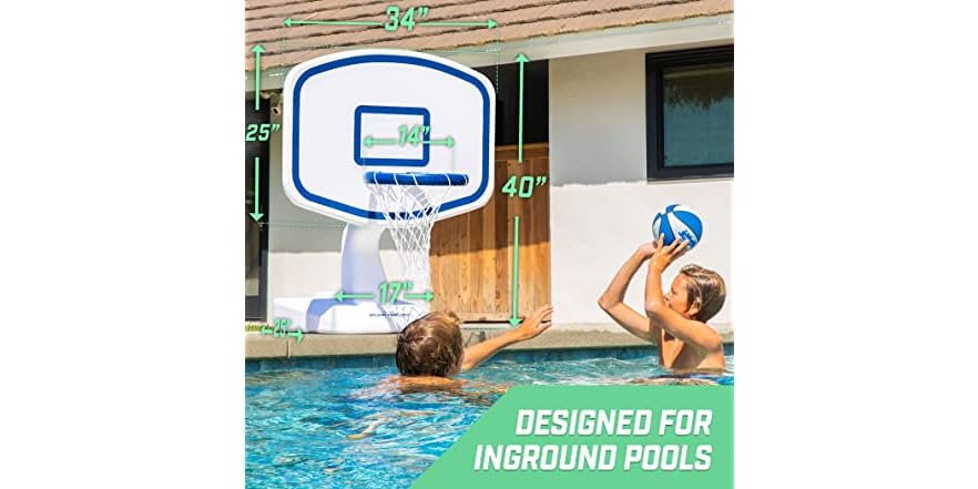 GoSports Splash Hoop PRO Swimming Pool Game