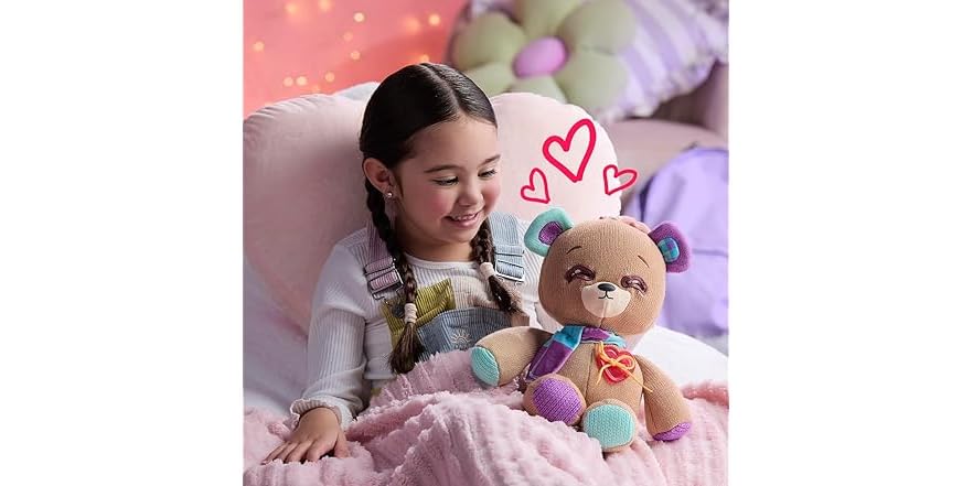 Interactive 14" Plush Thready Bear