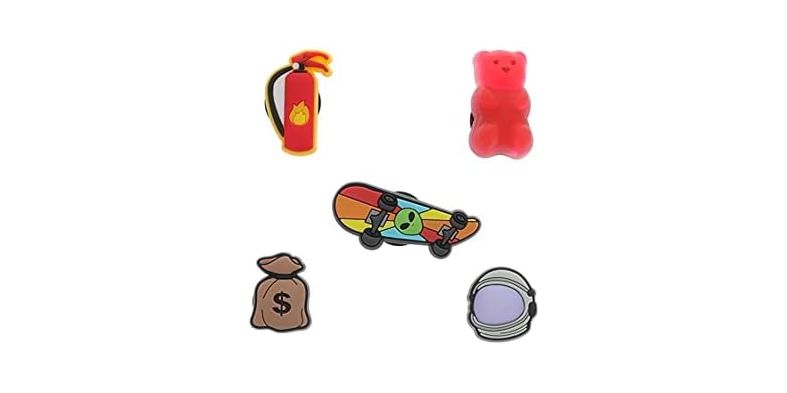 Crocs Jibbitz 5-Pack Alien Shoe Charms