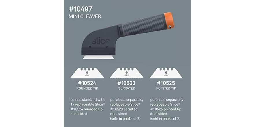 Slice Mini Cleaver with Ceramic Blade