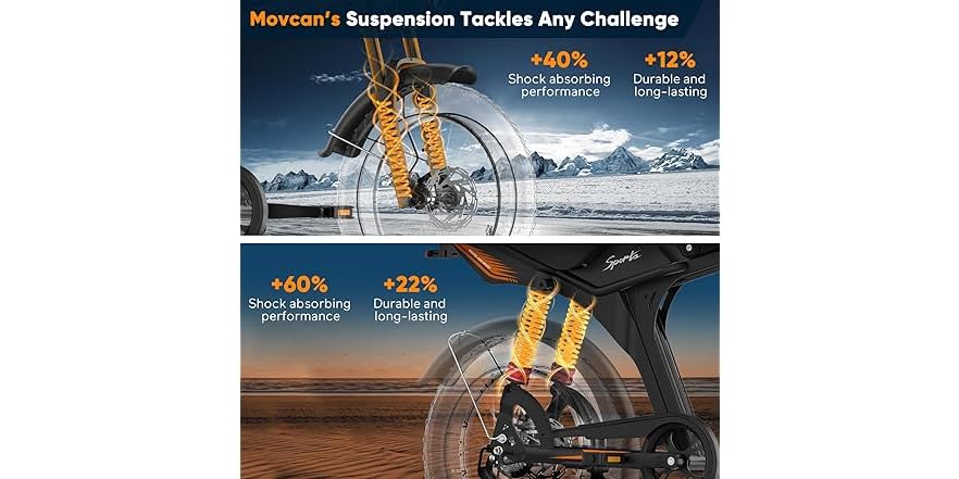 Movcan V70 E-Bike Adults 7 Speed