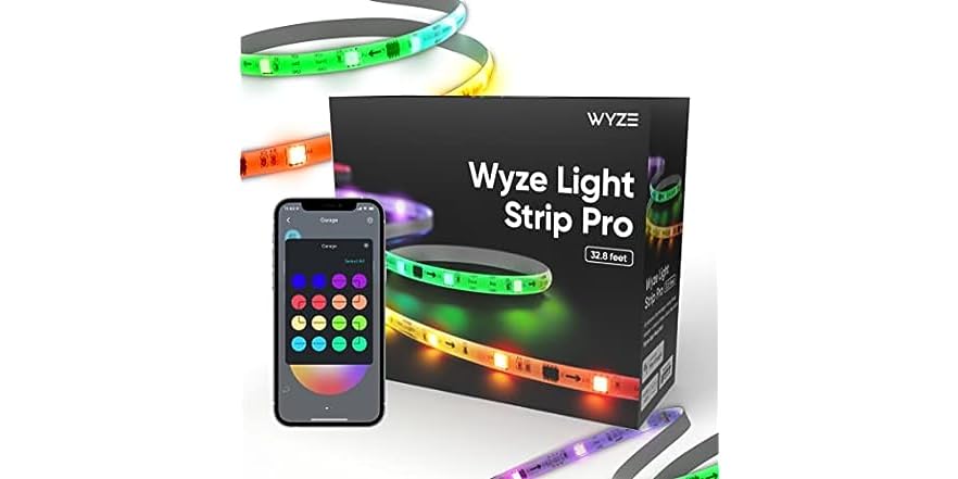 Wyze 16.4ft or 32.8ft WiFi LED Strip Light Pros