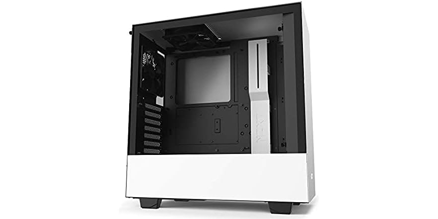 NZXT H510 PC Case, White/Black