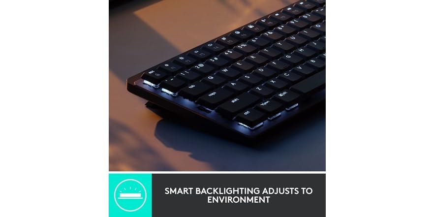 Logitech MX Mechanical Mini Wireless Metal Keyboard