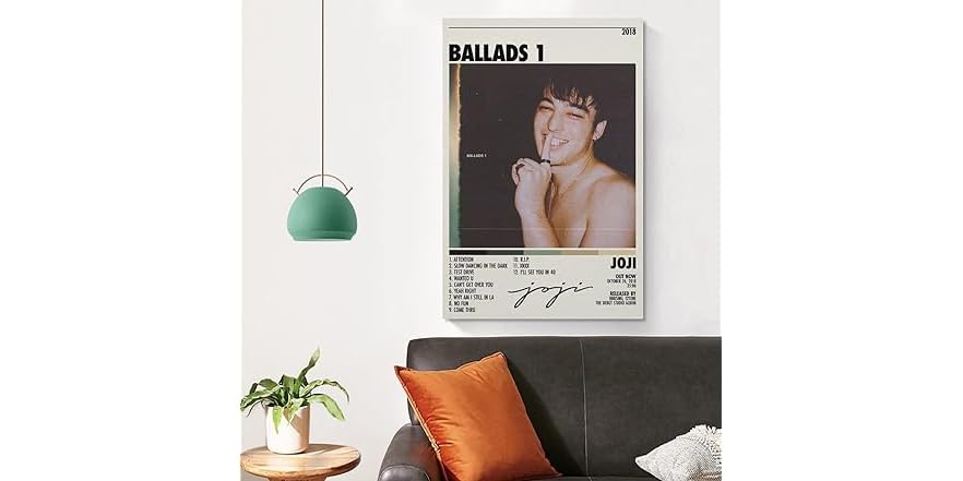 Joji Poster Ballads 1 Album Cover