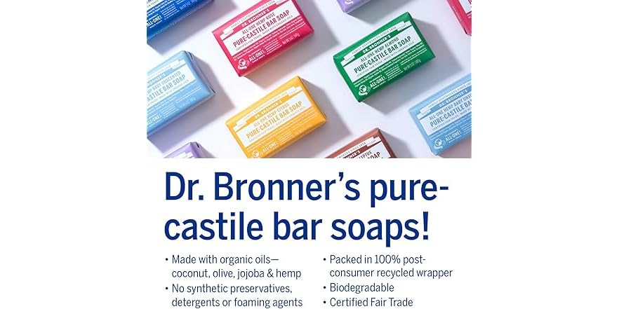 Dr. Bronner's - Pure-Castile Bar Soap