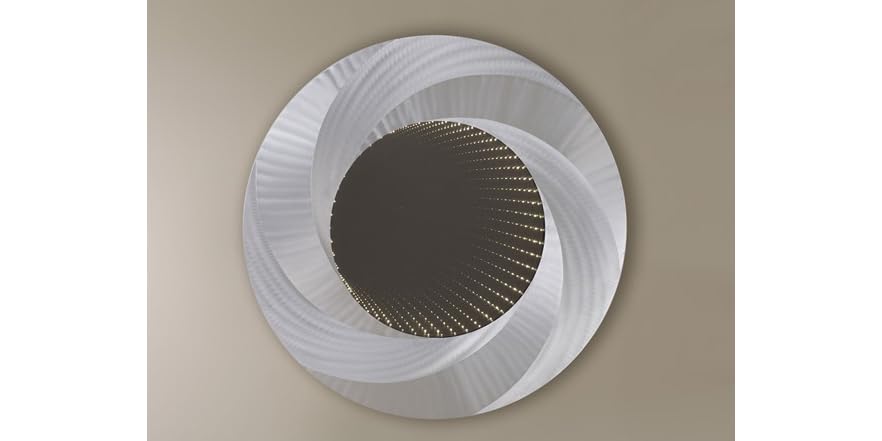 Nova Lighting: Vortex Infinity Wall Mirror