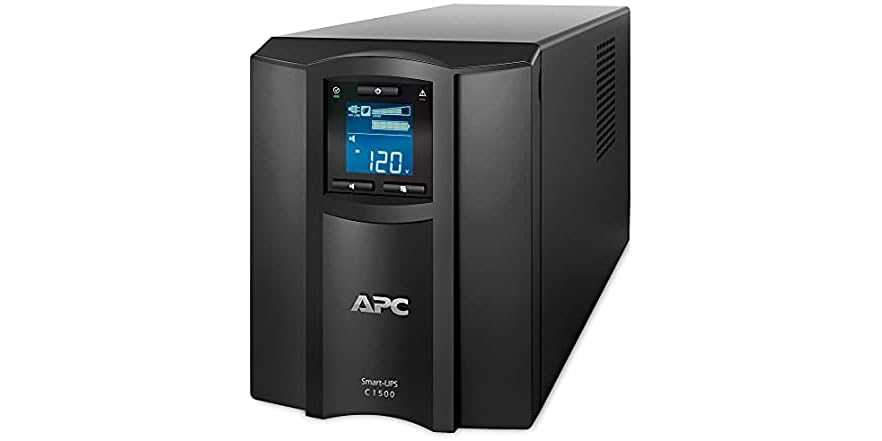 APC SMC1500C 1500VA Smart UPS with SmartConnect, SMC1500 (Open Box)
