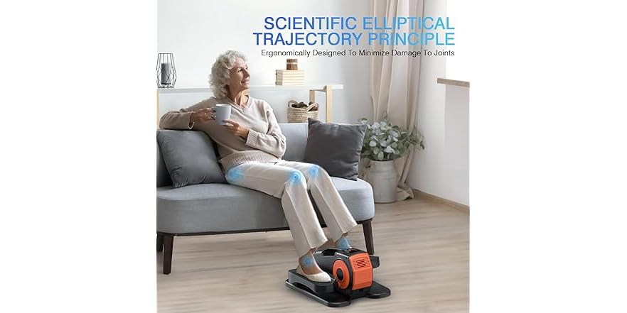 GUGTTR Under Desk Elliptical Machine