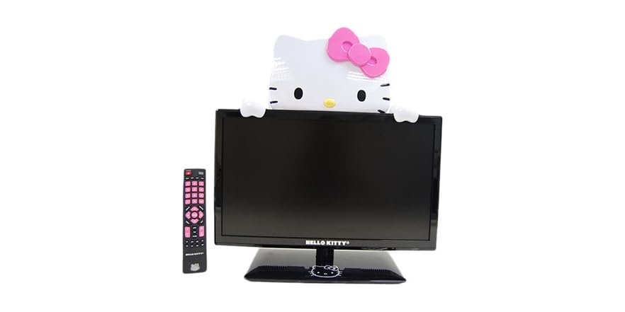 Hello Kitty 19" LCD TV/Monitor with Remote Control