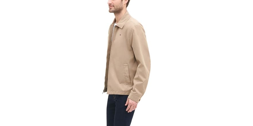 Men's Lightweight Microtwill Golf Jacket