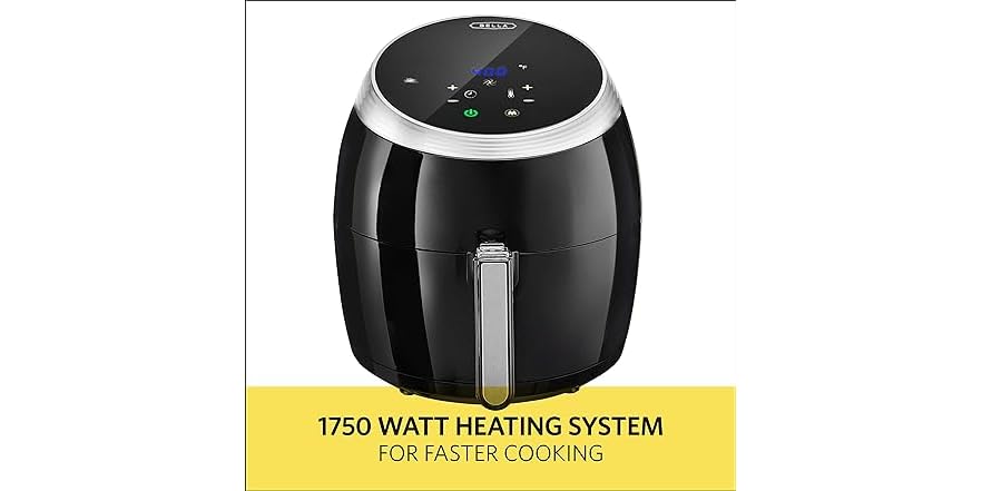BELLA (14679) 5.3 Quart Air Fryer