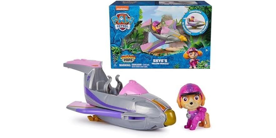 Paw Patrol Jungle Pups, Skye Falcon Vehicle