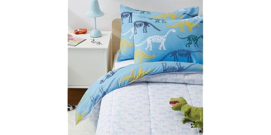 Amazon Basics Kids' 3 Piece Comforter Set