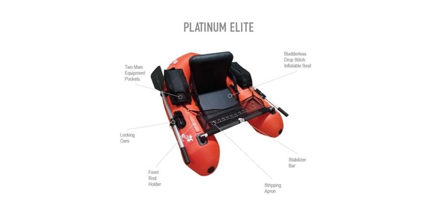Platinum Elite Float Tube for Fishing
