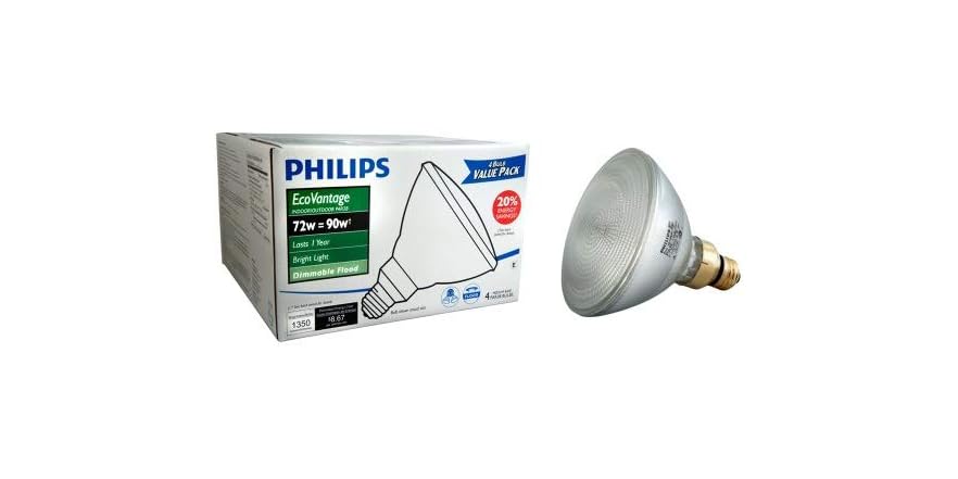 PHILIPS PAR38 90 Watt Flood Light Bulbs
