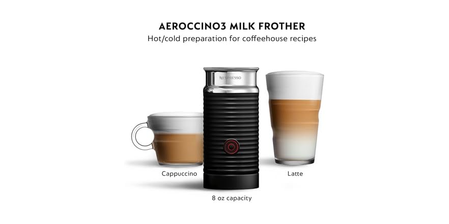 Nespresso Vertuo Coffee & Espresso Machine w/Frother (Open Box)