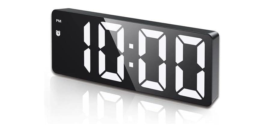 Digital LED Alarm Clock 2 Pack