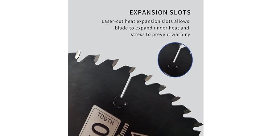 DuraForce 10 Inch 32T & 60T ATB Circular Saw Blades