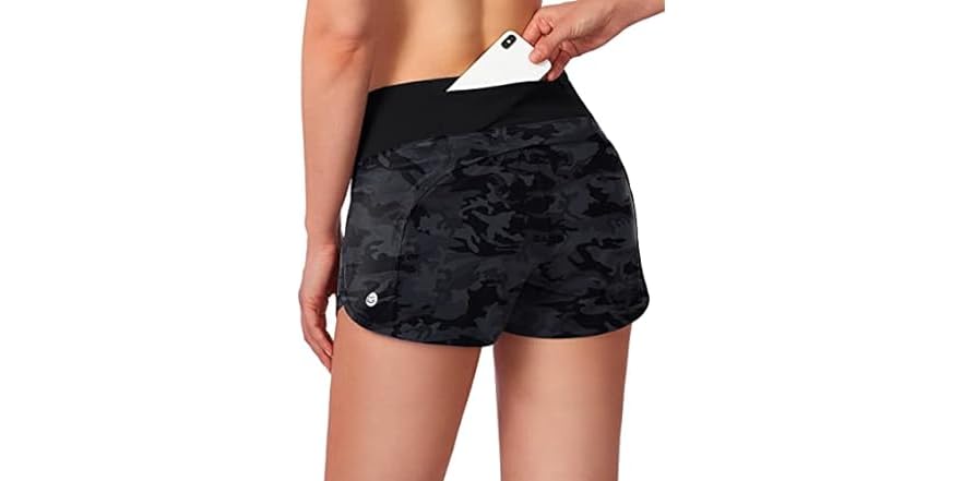 G Gradual Running Shorts(Grey Camo, Small)