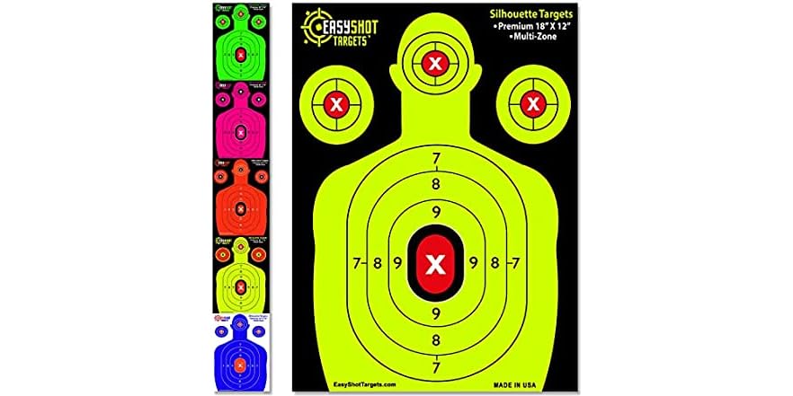 EasyShot Targets 18" x 12" (Yellow, 105)