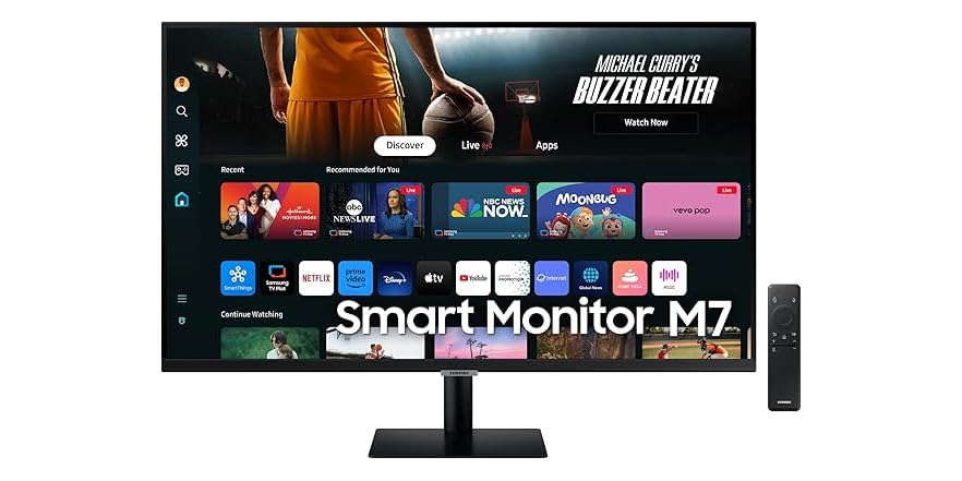 (New) Samsung 43" M7 (M70D) Series 4K UHD Smart Monitor