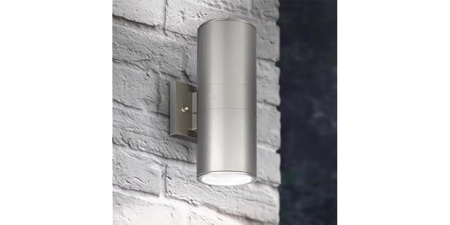 Outdoor Wall Light, 2-Way, 120W LED Ready