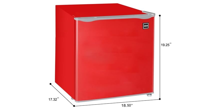 RCA Red Mini-Fridge | 1.6 Cu. Ft.