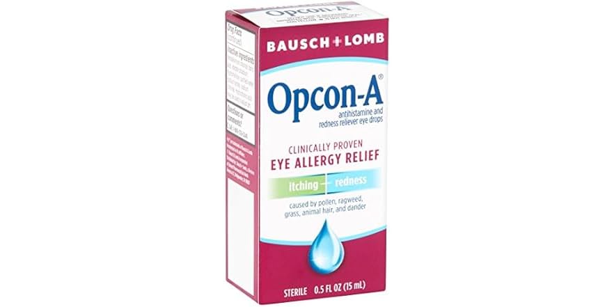 Opcon-A Allergy Relief Eye Drops