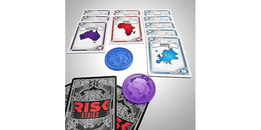 Risk Strike Cards and Dice Game