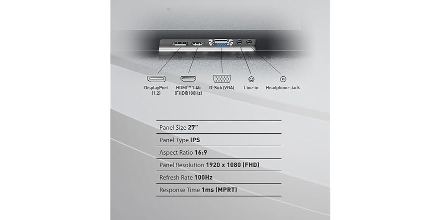 MSI 27" FHD Monitor | PRO MP275PG