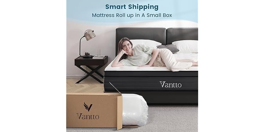 Hybrid Memory Foam Bed in a Box