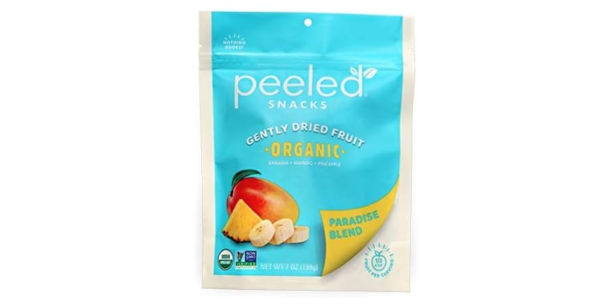 Peeled Snacks Organic Dried Fruit, Paradise Blend