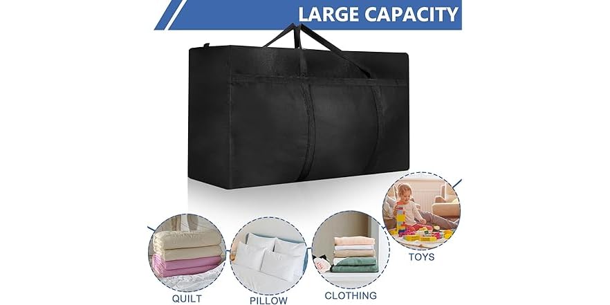 4 Pcs Extra Large Storage Boxes