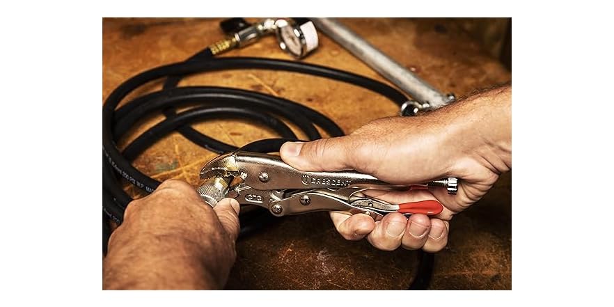 Crescent 5pc Curved & Long Nose Locking Plier Set