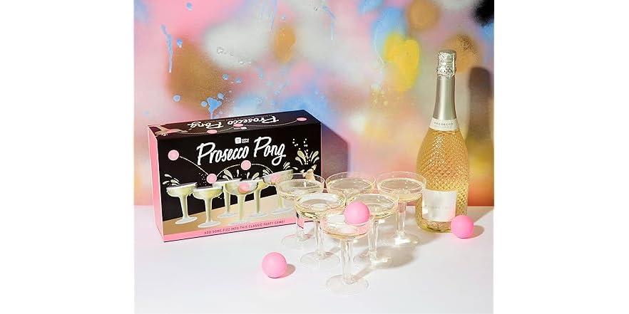 Talking Tables Prosecco Pong Drinking Party Game