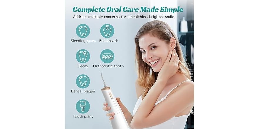 FlossJet Cordless Water Dental Flosser