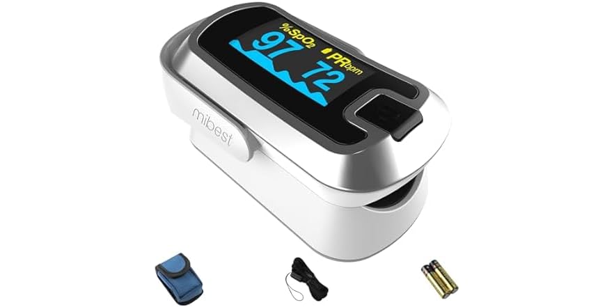mibest OLED Finger Pulse Oximeter