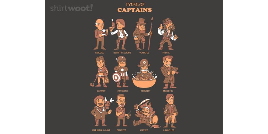 Types of Captains