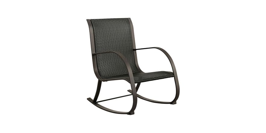 Louisiana Outdoor Rocking Wicker Chair