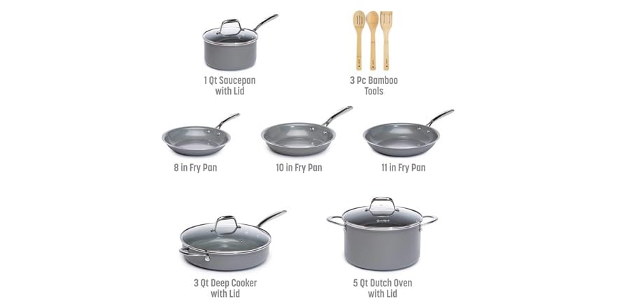 Cuisinart 12-Piece Cookware Set