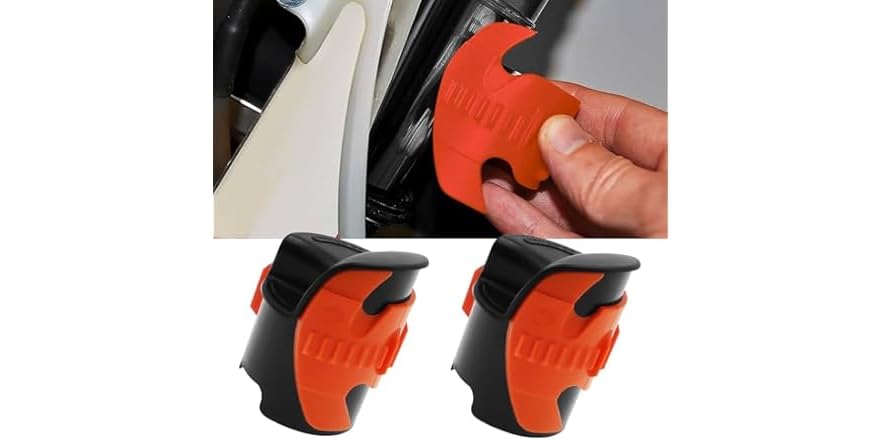 Fork Seal Cleaner Tool 2Pcs Orange