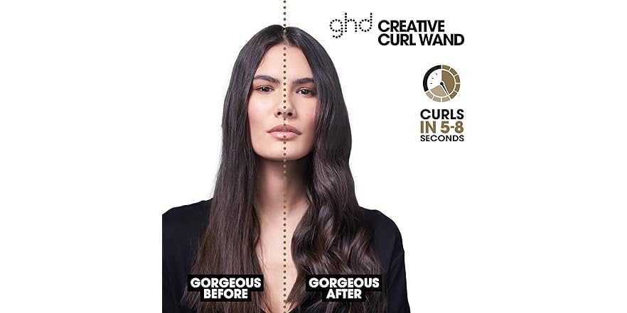 ghd Curve® Professional Hair Curling Irons & Wands .9-1" (Open Box)