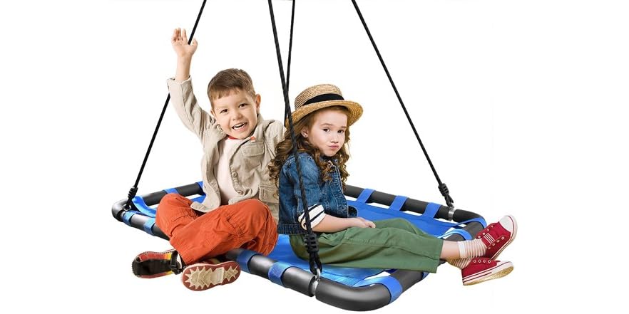 Sorbus Large Rectangular Platform Swing