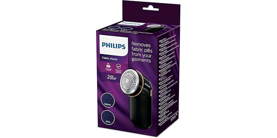 Philips Fabric Shaver - Black