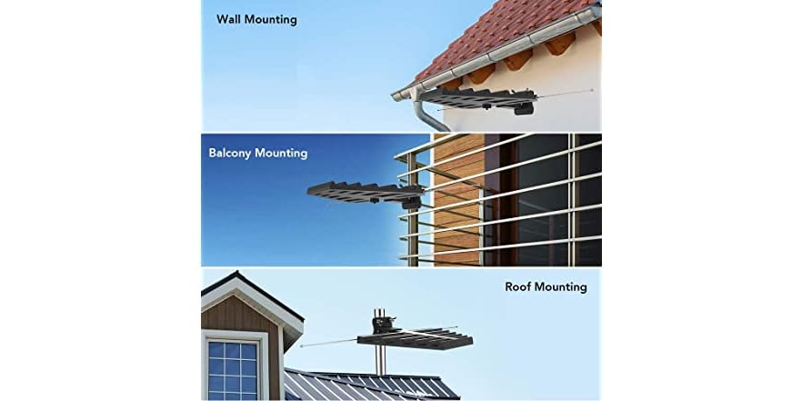 ANTAN Outdoor Antenna with Mounting Base