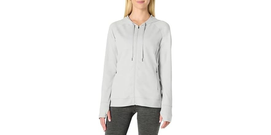 Amazon Essentials Womens Workout Zip-Up