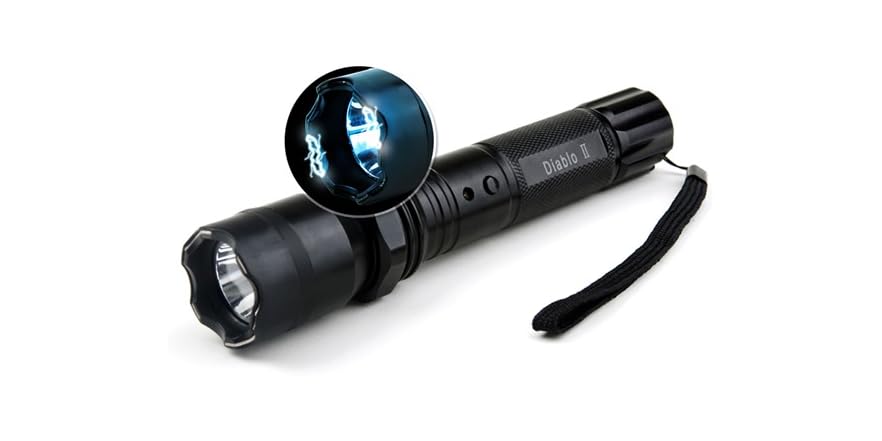 Guard Dog Diablo II Tactical Flashlight + Stun Gun