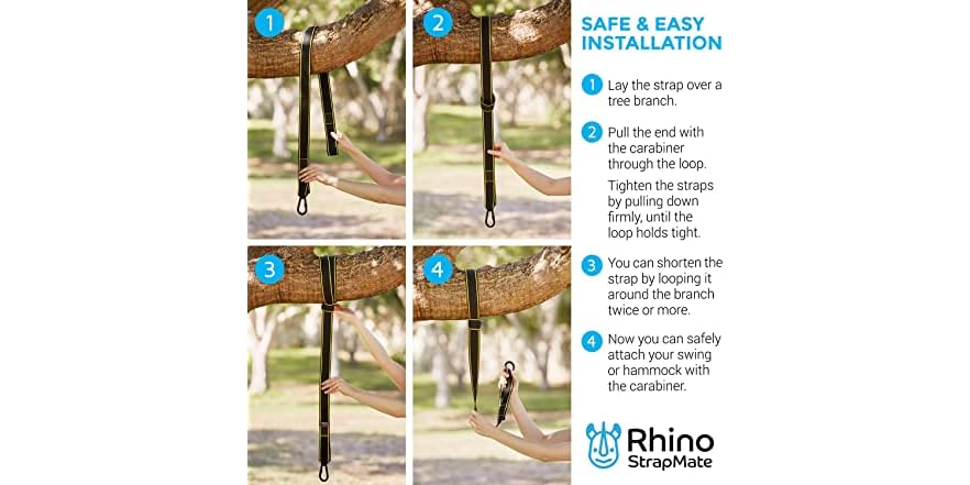 Tree Swing Straps Hanging Kit